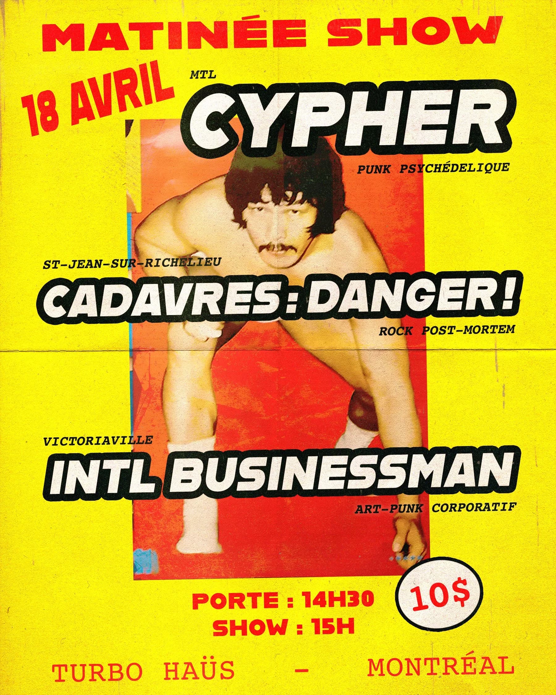 Cypher + Cadavres:Danger! + INTL Businessman | Turbo Haüs